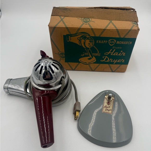 Knapp Monarch | Hair | Vintage Km Knapp Monarch Chrome Stainless ...